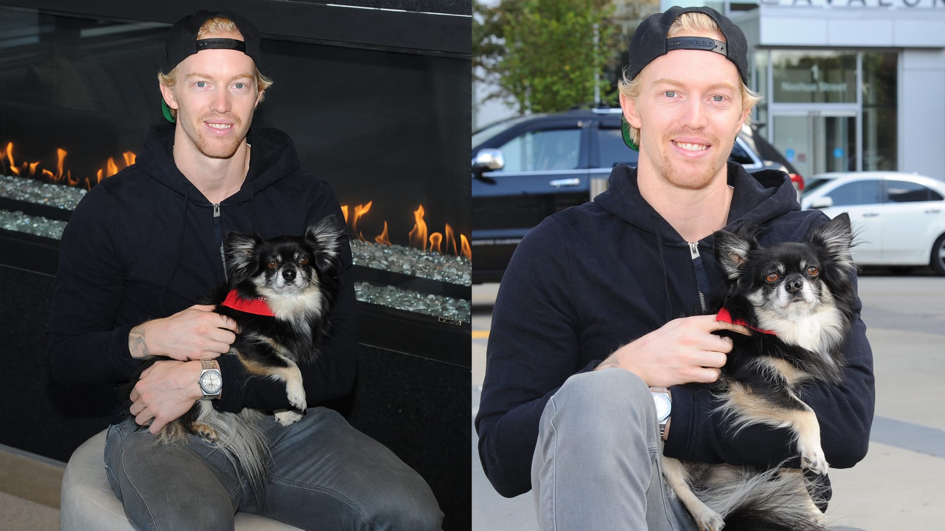 Players' Pets, pres. by PetSmart: Joakim Nordstrom and Tyson | Boston ...