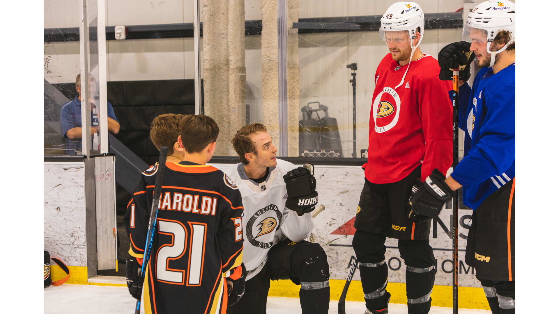 21st Duck Ethan Baroldi Meets the Team | Anaheim Ducks