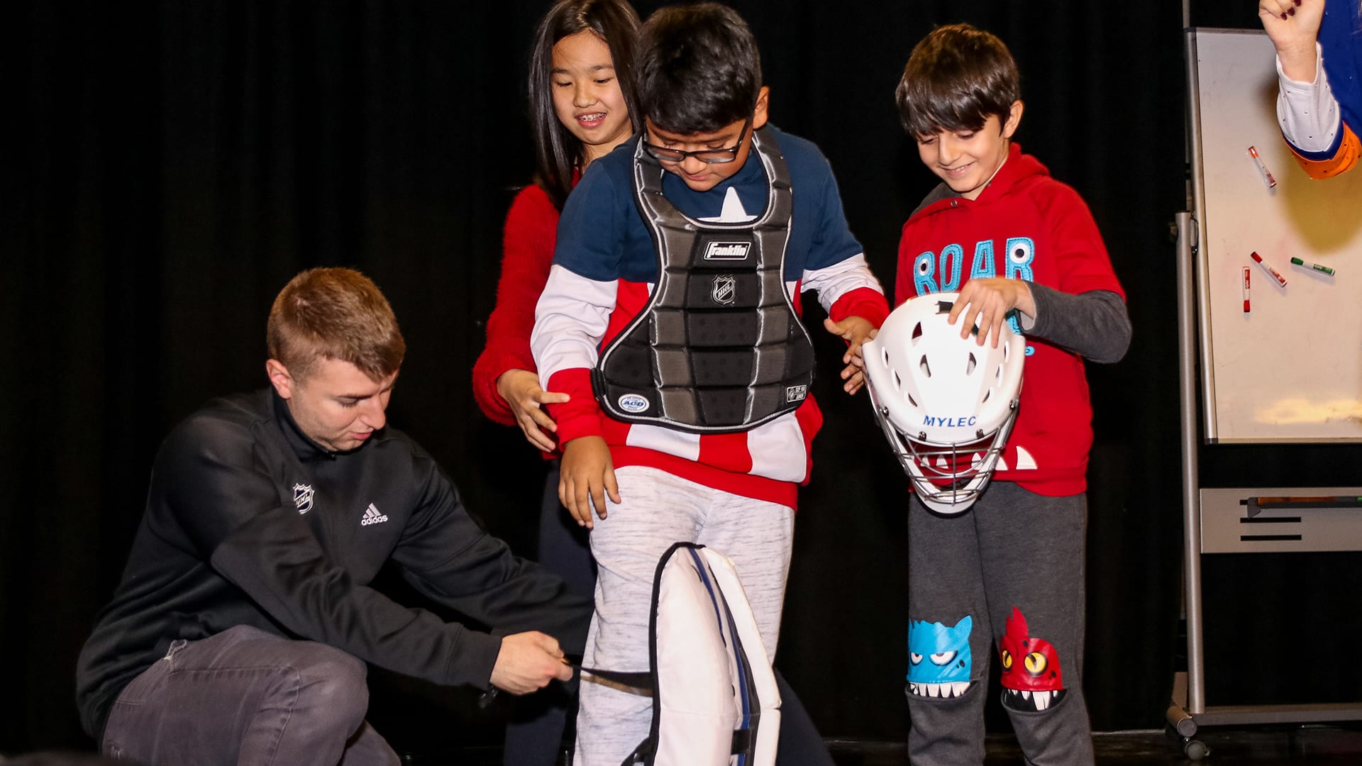 School Assembly: PS102Q | New York Islanders