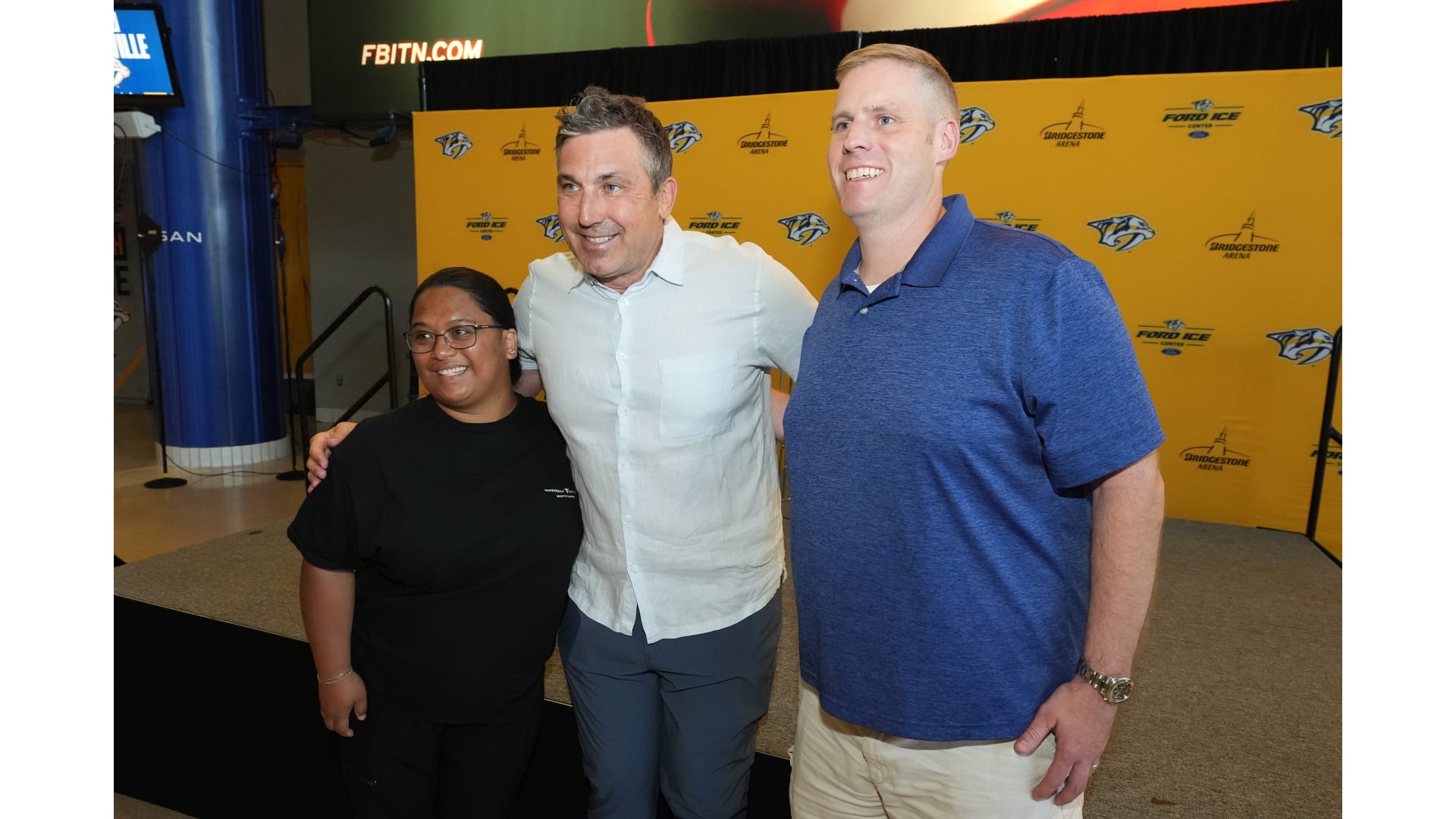 Andrew Brunette Meets Preds Fans at Summer Select-a-Seat | Predators de ...