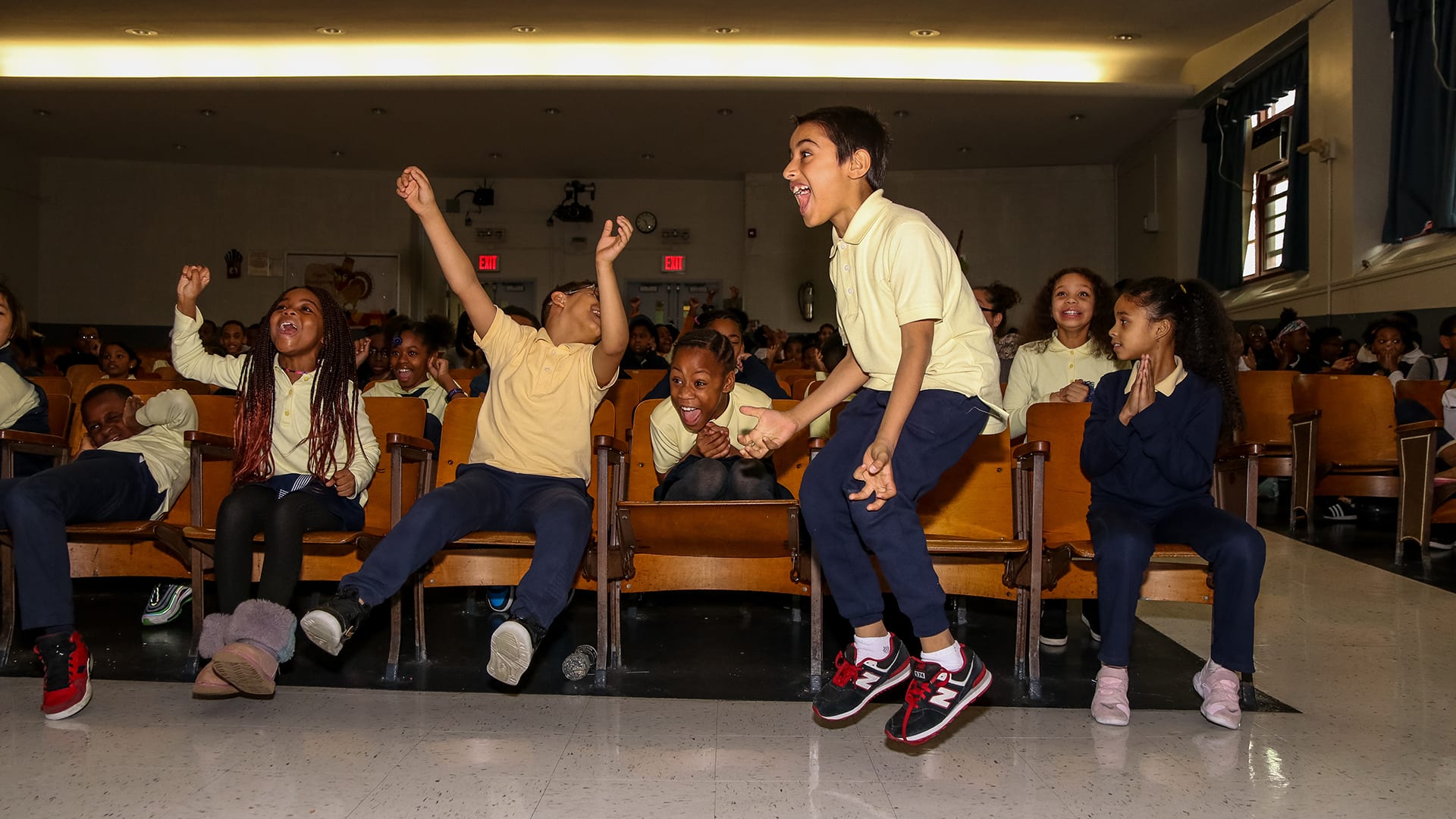 Isles School Assembly: PS 279 | New York Islanders