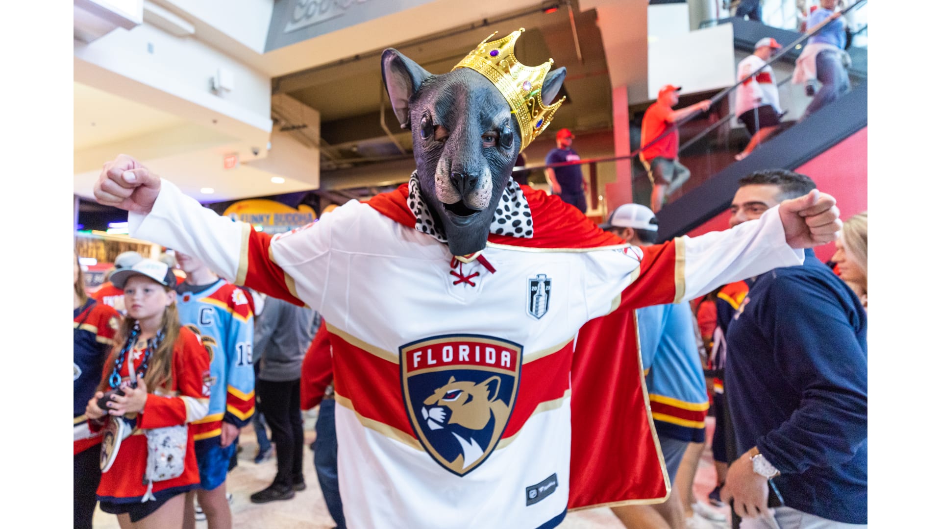 Fl Panthers In Costumes