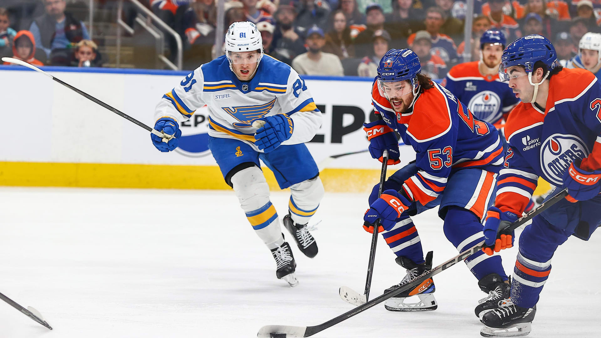Photos: Oilers 5, Blues 0 - Jan. 18, 2026 | St. Louis Blues