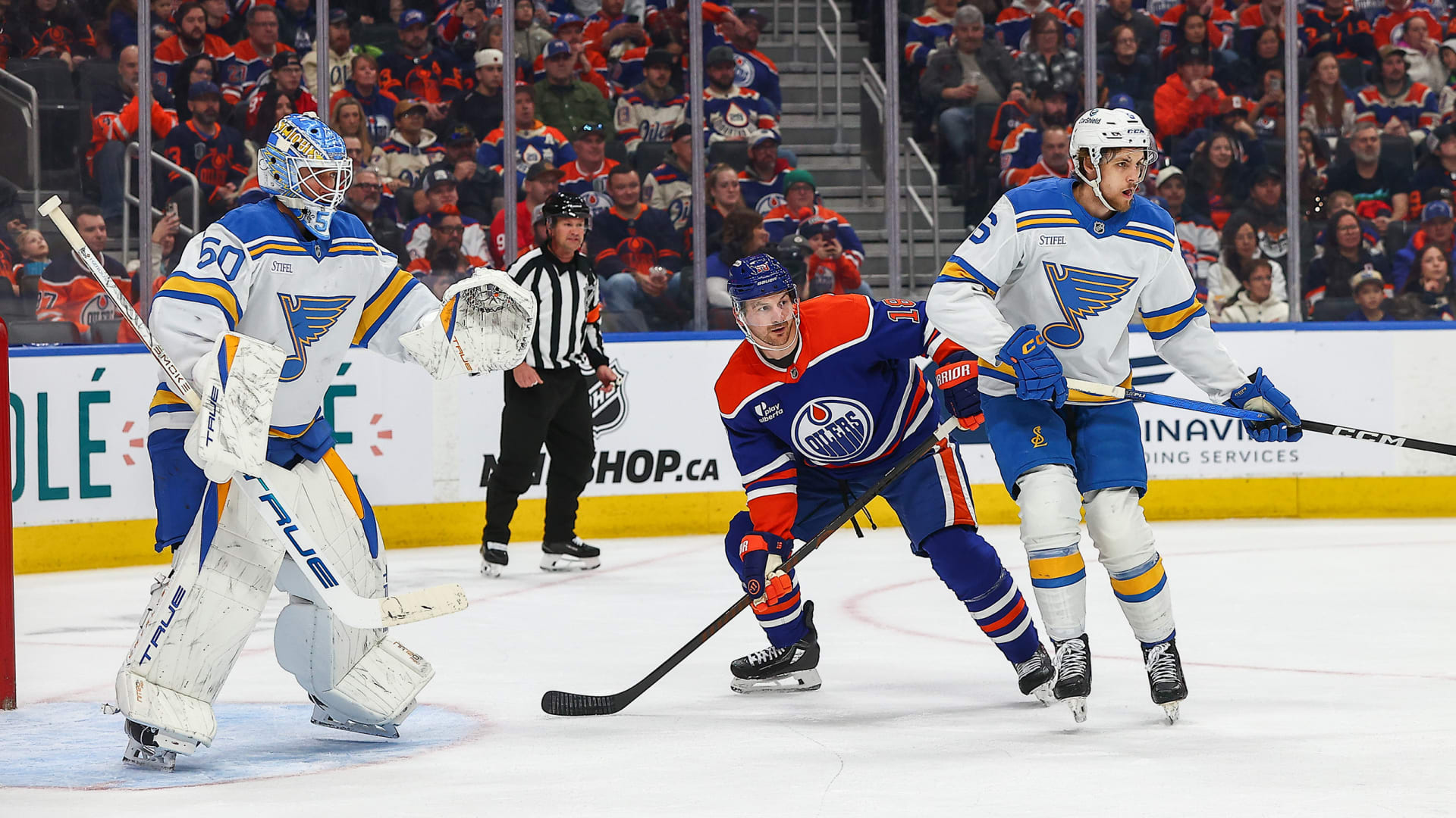 Photos: Oilers 5, Blues 0 - Jan. 18, 2026 | St. Louis Blues