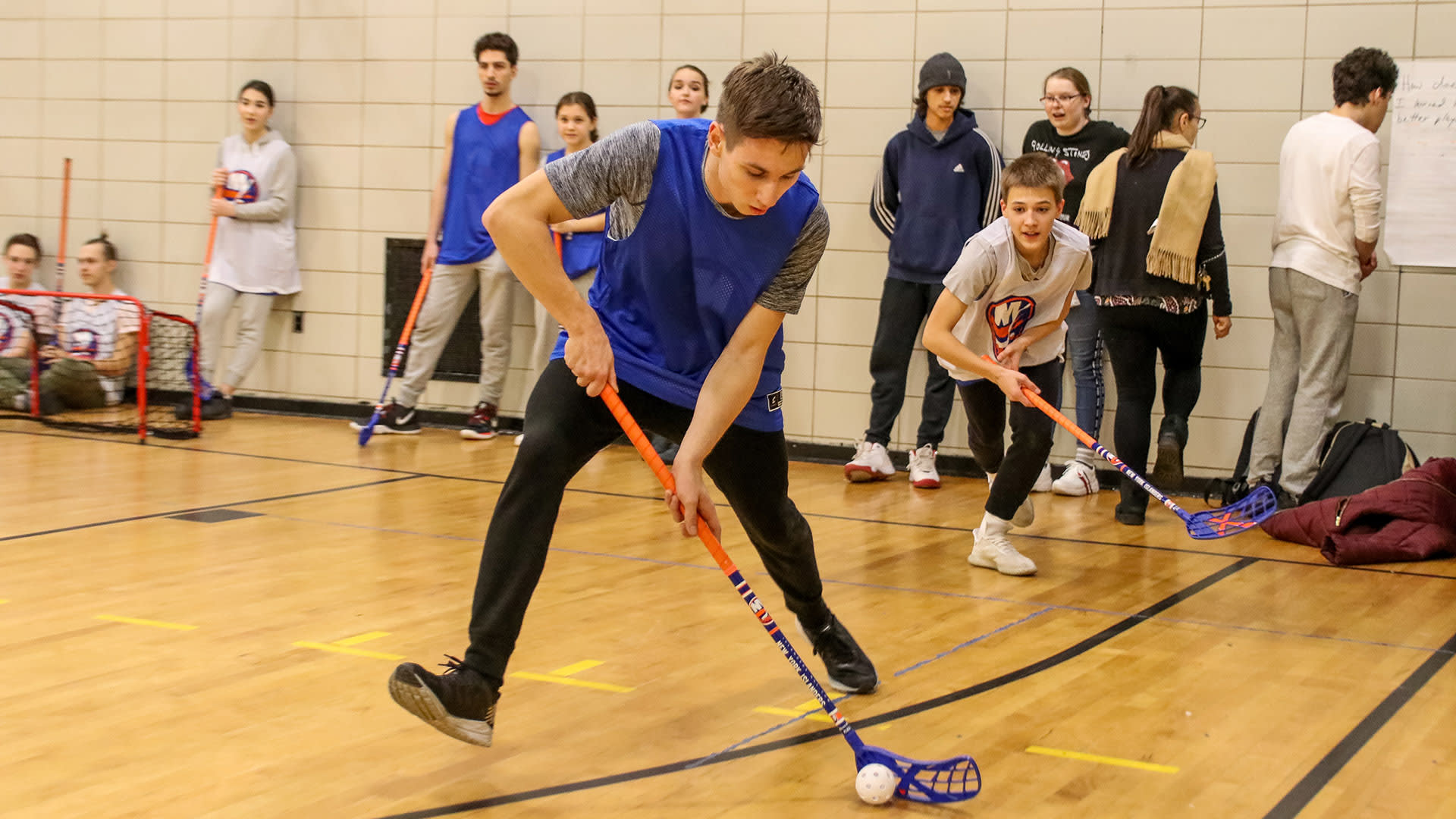 Floorball: Rachel Carson High School | New York Islanders
