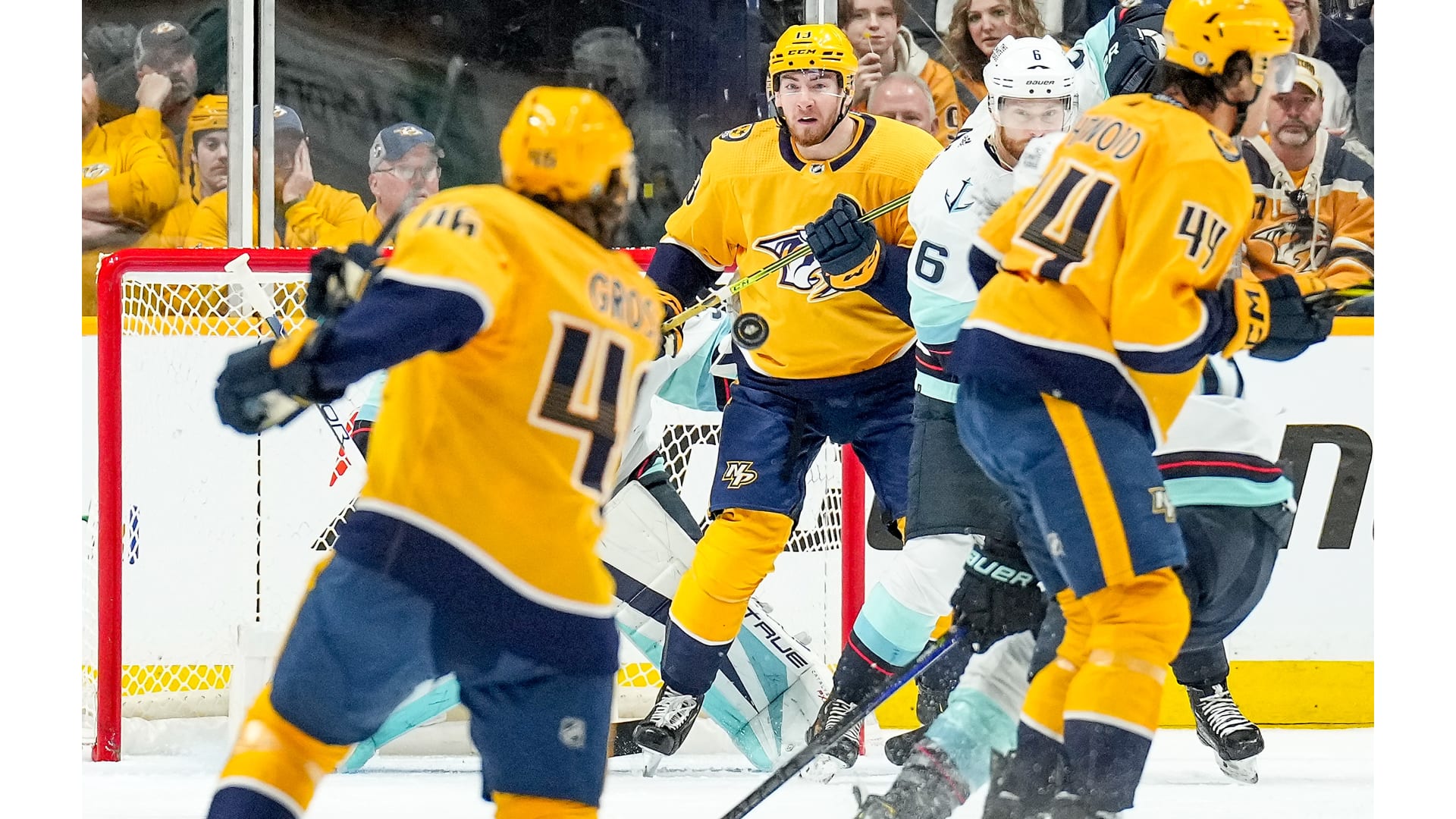 Seattle Kraken vs. Nashville Predators: March 25, 2023 | Nashville ...