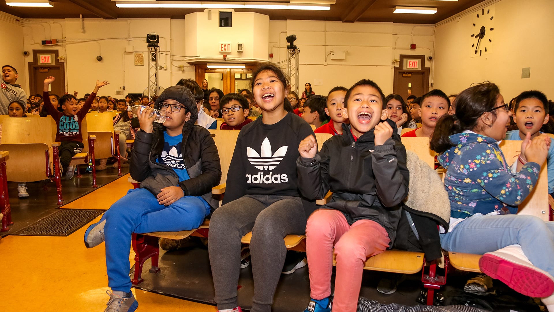 School Assembly: PS102Q | New York Islanders