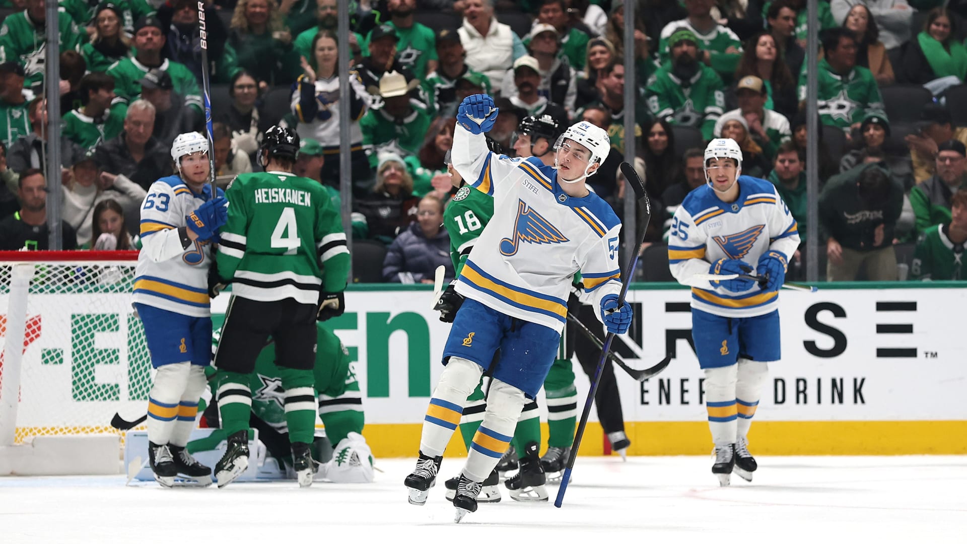 Photos: Stars 3, Blues 2 - Jan. 23, 2026 | St. Louis Blues