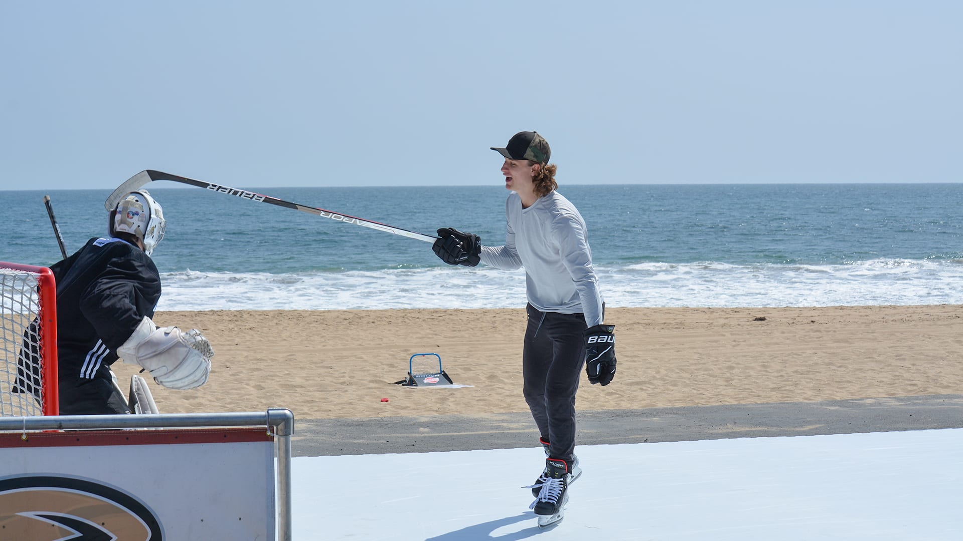 Trevor Zegras Bauer Photoshoot | Anaheim Ducks