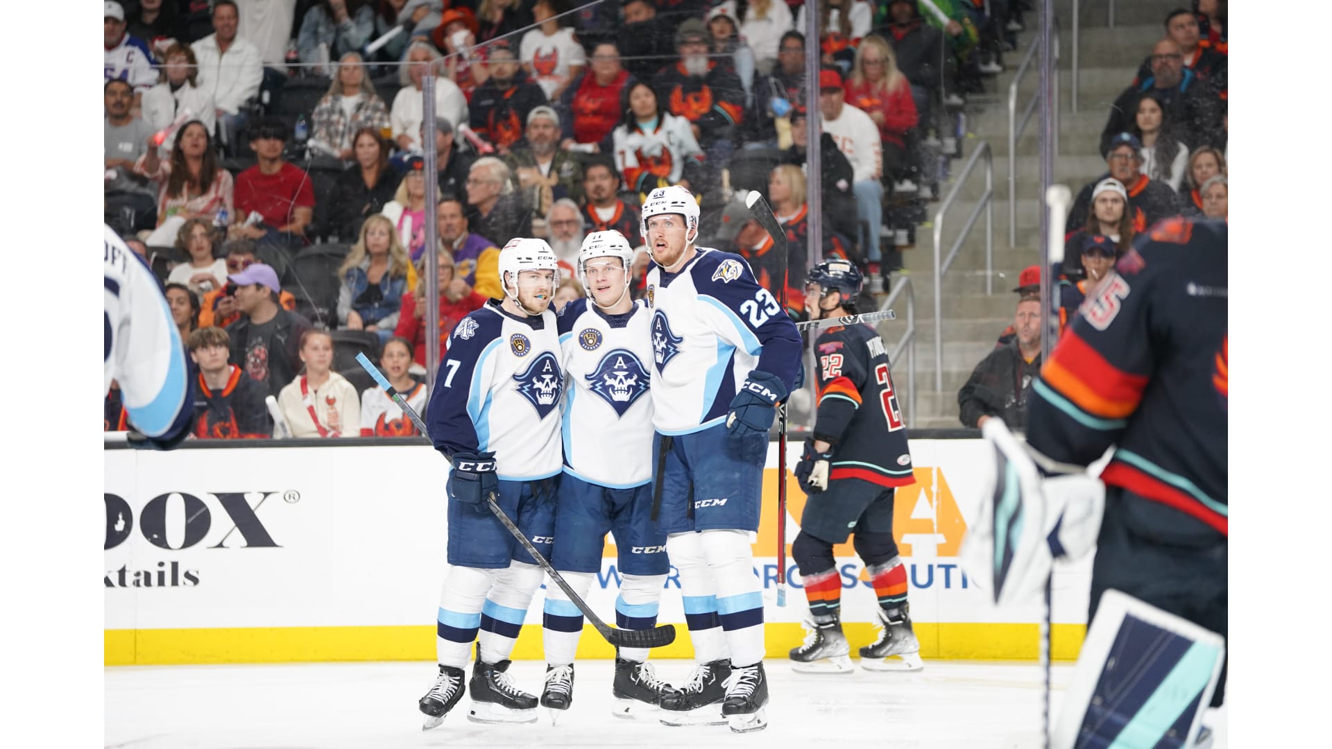 Calder Cup Playoffs Conference Final Game Six: Ads at Firebirds ...