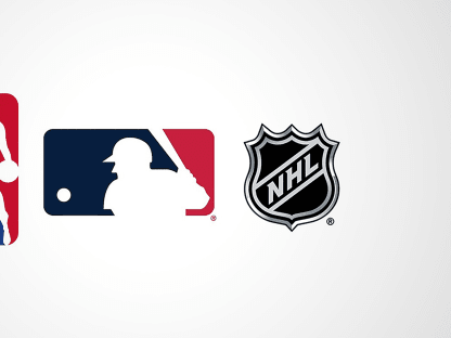 Nfl Nba Mlb Nhl Logo NFL NBA MLB NHL Team Logo Pin/Buttons 2.25"