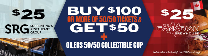 EOCF 50/50 Raffle | Edmonton Oilers