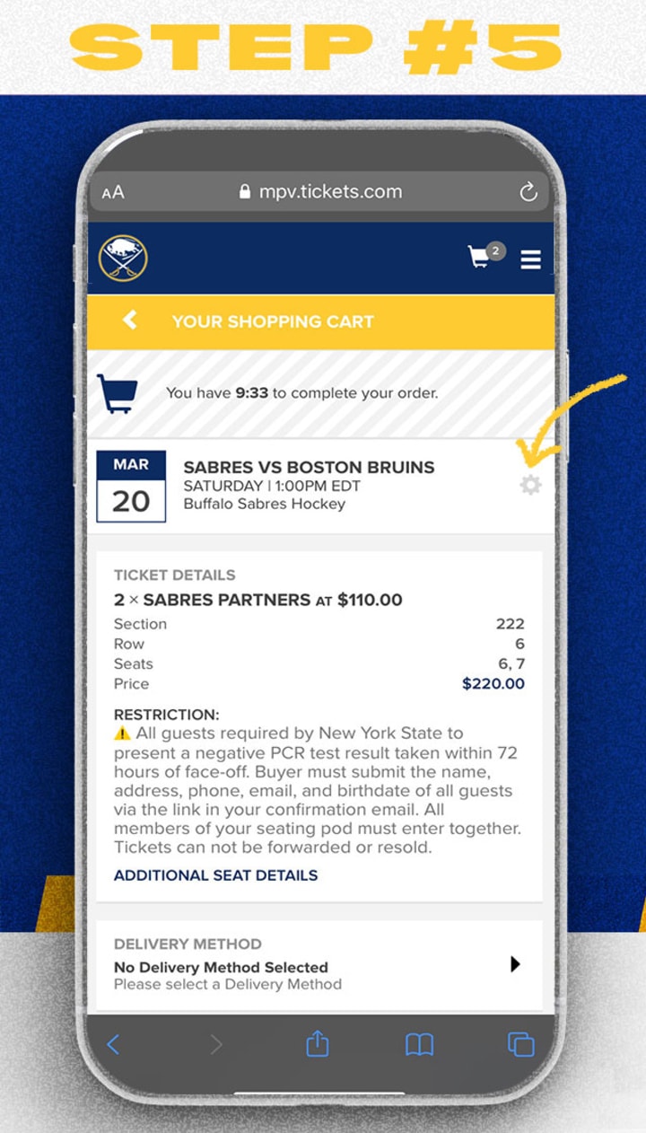 Tickets | Buffalo Sabres | Buffalo Sabres