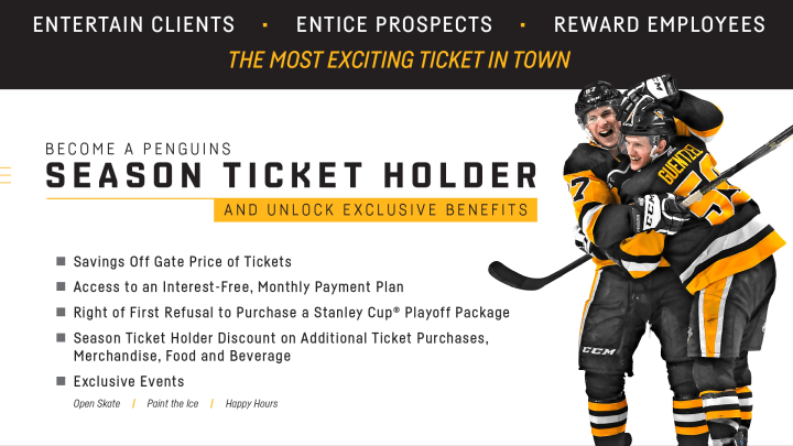 Tickets | Pittsburgh Penguins | Pittsburgh Penguins