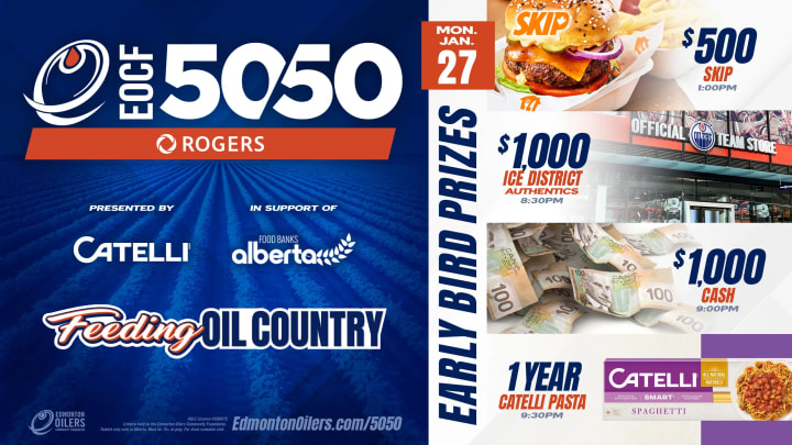 EOCF 50/50 Raffle | Edmonton Oilers