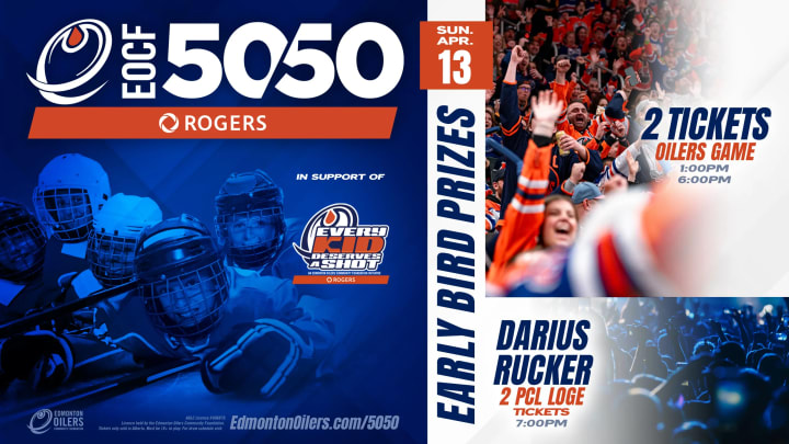 EOCF 50/50 Raffle | Edmonton Oilers