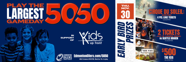 EOCF 50/50 Raffle | Edmonton Oilers