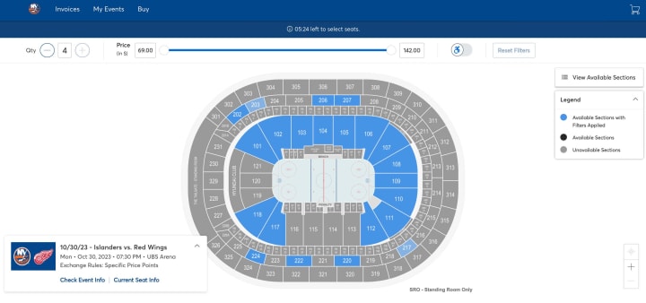 Season Ticket Member Exchange Program | New York Islanders