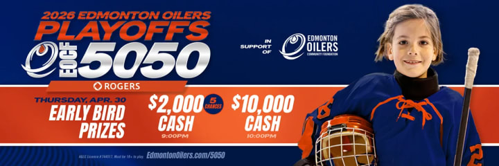 EOCF 50/50 Raffle | Edmonton Oilers