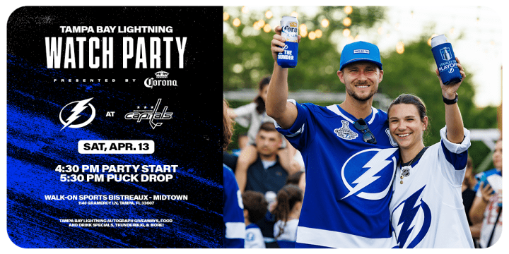Official Tampa Bay Lightning Watch Parties | Tampa Bay Lightning