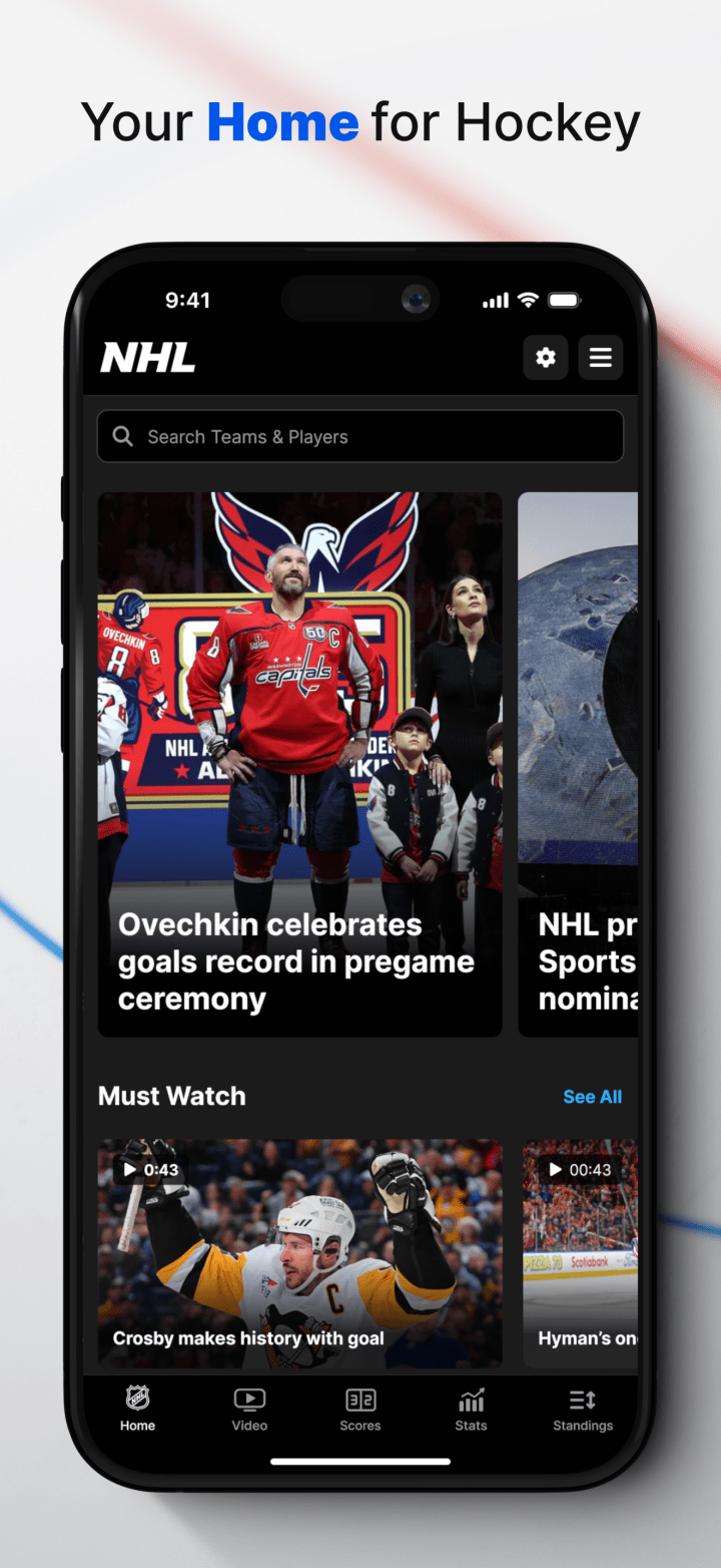 NHL App: Your Home For Hockey | NHL.com