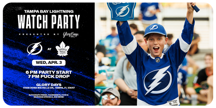 Official Tampa Bay Lightning Watch Parties | Tampa Bay Lightning
