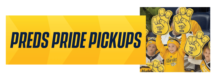 Preds Pride Pickups | Nashville Predators