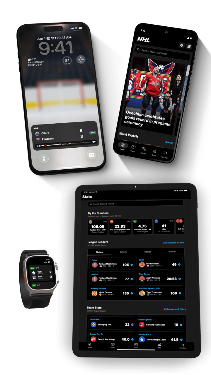 NHL App: Your Home For Hockey | NHL.com